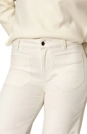 Sanctuary Cotton Corduroy Pants - Chalk