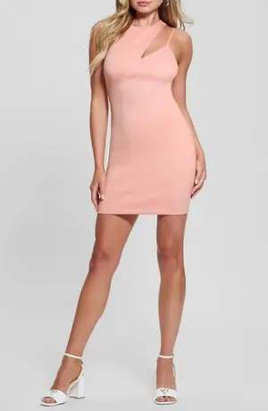Guess Zip Up Cocktail Dresses