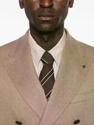 Tagliatore Double-breasted Jacket With Patch Pockets