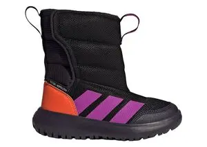 Adidas Winterplay Boots - Core Black/purple Burst/impact Orange