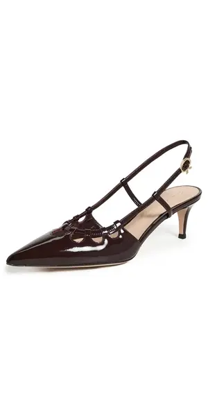 GIANVITO ROSSI Nuit Heels - Bourgogne