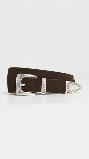 Anderson's Narrow Suede Belt