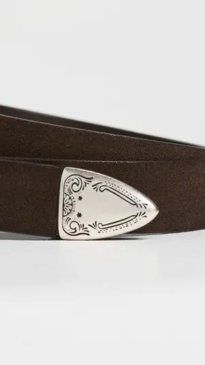 Anderson's Narrow Suede Belt