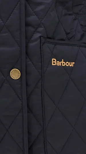 Barbour Annandale Quilted Barn Jacket - Navy