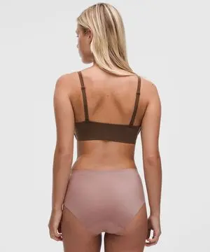 Lululemon Wundermost Adjustable T-shirt Bra - Java