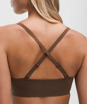 Lululemon Wundermost Adjustable T-shirt Bra - Java