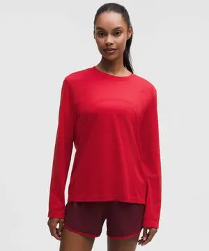 Lululemon Relaxed Long-sleeve Shirt - Oxford Red/oxford Red