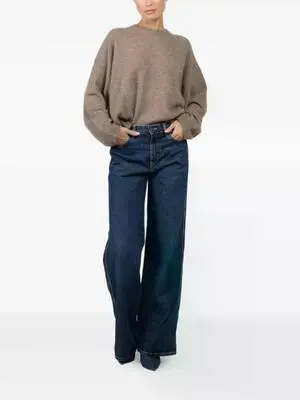 FRAME Five-pocket Jeans With Cuffed Hems