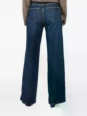 FRAME Five-pocket Jeans With Cuffed Hems