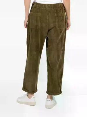 Labo.art Elasticated-waist Corduroy Trousers