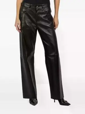 Haikure Black Wash Pants For Women