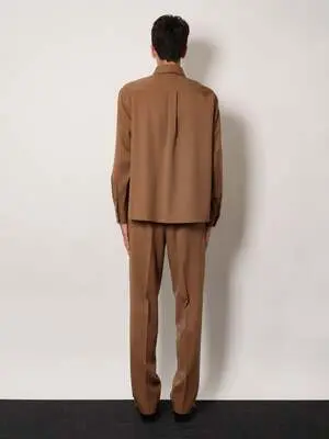 Fendi Wool Gabardine Shirt