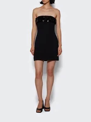 David Koma Strapless Mini Dress