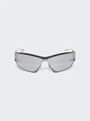 Givenchy Giv Cut Shiny Palladium Sunglasses Silver