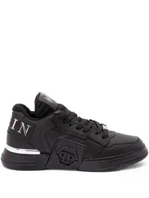 Philipp Plein Leather Sneakers