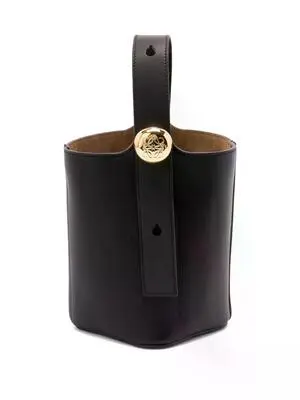Loewe Mini Pebble Bucket Bag - Black