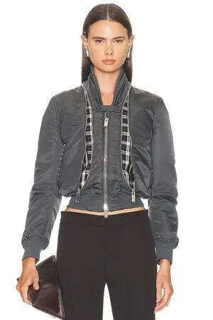 Alexander Mcqueen Zip Up Outerwear For Women