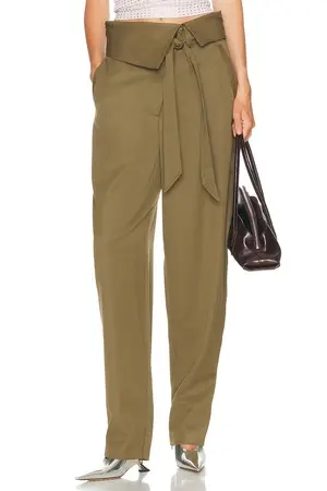 Attico Tie Detailed Pants For Women