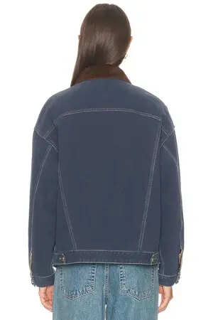 Miu Miu Button-up Denim Jacket