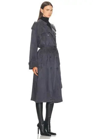 Helmut Lang Fluid Trench Coat