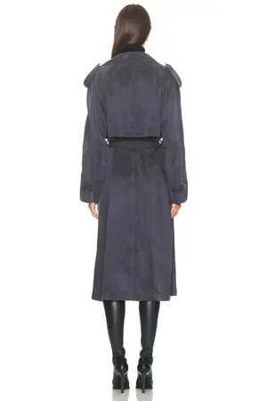 Helmut Lang Fluid Trench Coat