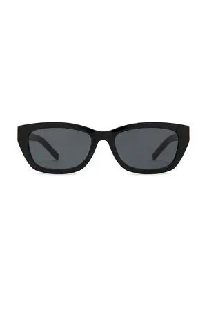 Saint Laurent Rectangular Sunglasses - Black