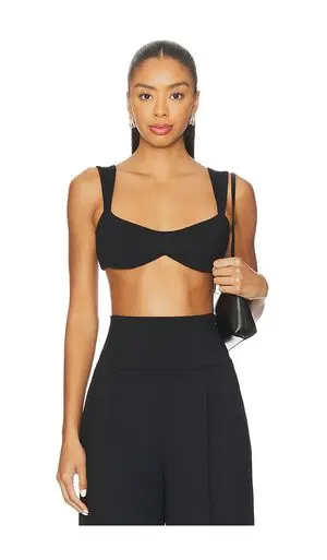 Susana Monaco Bralette Top - Black