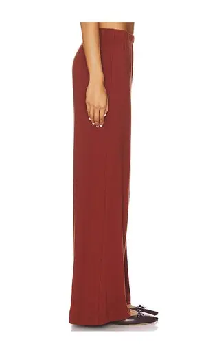 LESET Pointelle Boxer Pant - Cinnamon