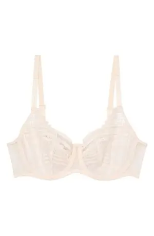Chantelle Rodeo Underwire Demi Bra - Talc