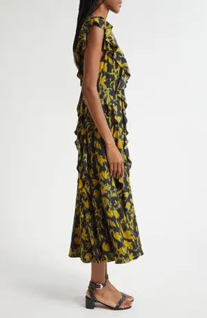 Ulla Johnson Flo Ruffle Maxi Dress