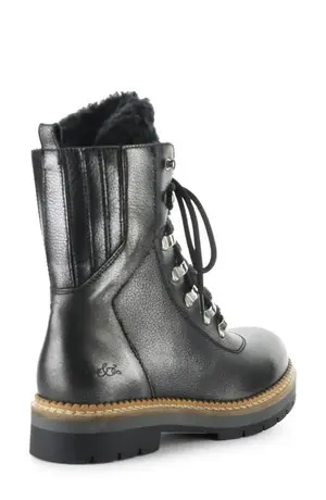 BOS. & CO. Adley Waterproof Wool Boots - Silver