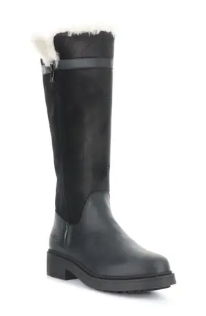 Bos. & Co. Stacked Heel Boots For Women