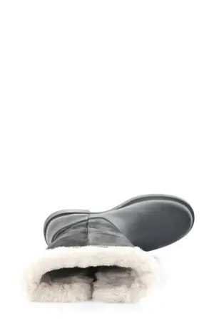BOS. & CO. Neva Waterproof Genuine Shearling Boots - Black