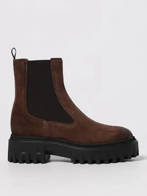 Hogan H700 Suede Leather Chelsea Boots - Brown