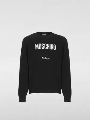 Moschino Crew Neck Sweater - Black