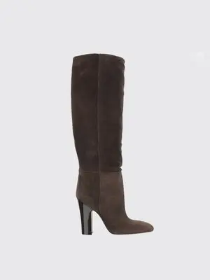Paris Texas Knee High Boots - Ebony