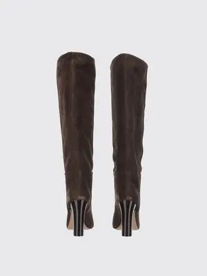 Paris Texas Knee High Boots - Ebony