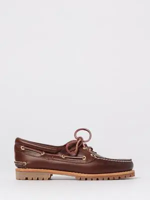 Timberland Authentic 3-eye Lug Handsewn Boat Shoes - Brown