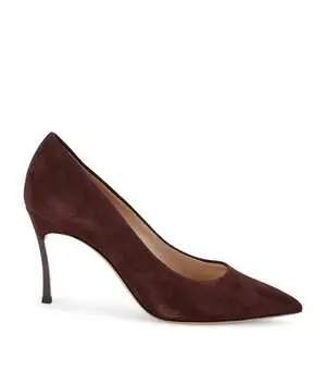 Casadei Suede Blade Pumps 80