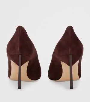 Casadei Suede Blade Pumps 80