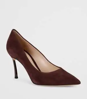 Casadei Suede Blade Pumps 80