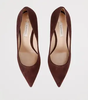 Casadei Suede Blade Pumps 80
