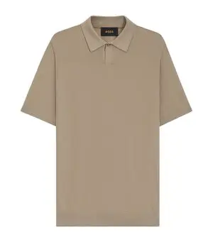 BOSS Virgin Wool Polo Shirt