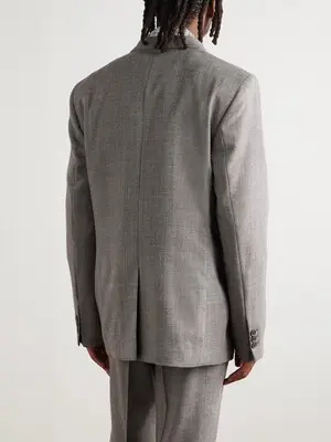 Our Legacy Ceremony Oversized Textured-wool Blazer