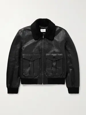 Saint Laurent Shearling Jackets For Men