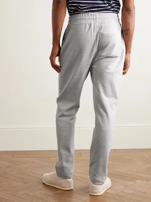 Mr P. Slim-fit Organic Cotton-jersey Sweatpants