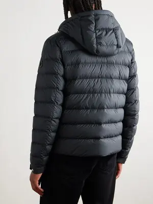 Moncler Arneb Logo-appliquéd Quilted Shell Hooded Down Jacket