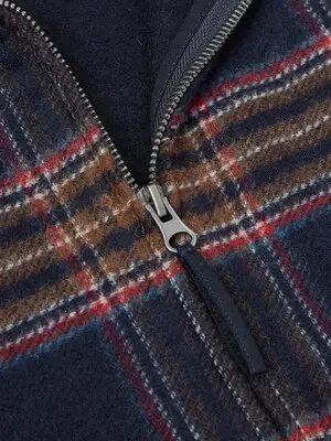 Hartford Dave Checked Wool-blend Jacket