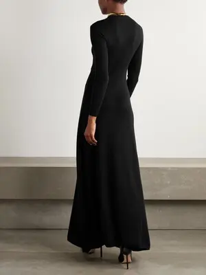 TOM FORD Cashmere-blend Turtleneck Maxi Dress