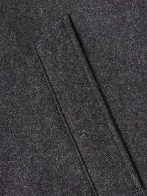 A.p.c. Auster Brushed Wool-blend Coat - Gray
